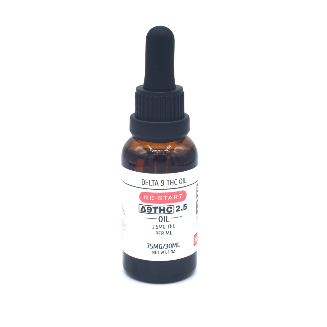 Delta 9 THC Oil | RESTART CBD | No Prescription Needed | Hemp D9