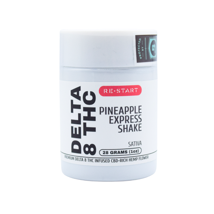 Delta 8 THC Pineapple Express Shake 1oz Sativa - RESTART CBD & THC