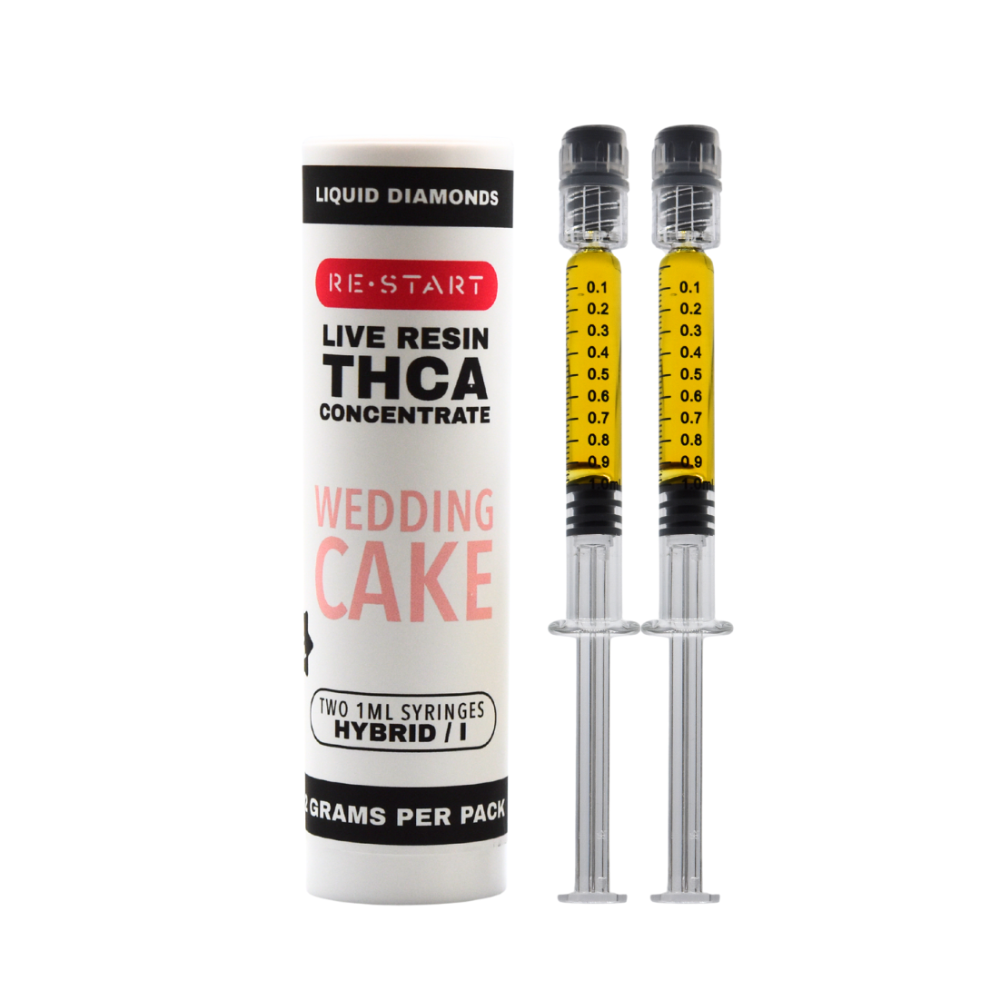 THCA Syringe Wedding Cake (H) Live Resin - RESTART CBD & THC